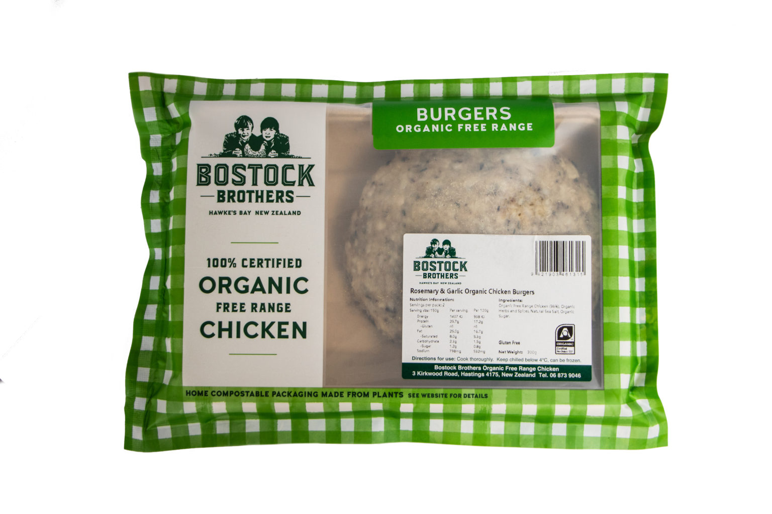 Bostock's Organic Free Range Chicken NZ